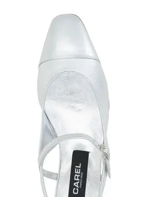 CAREL Oceano Slingback Pumps - Silver