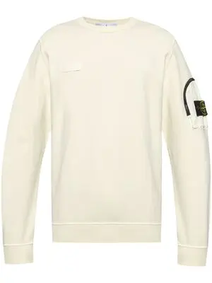 Stone Island Compass-badge Sweatshirt - Neutrals