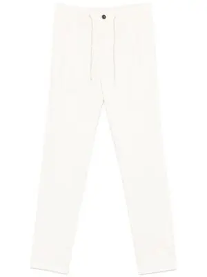 Eleventy Drawstring Trousers - Neutrals