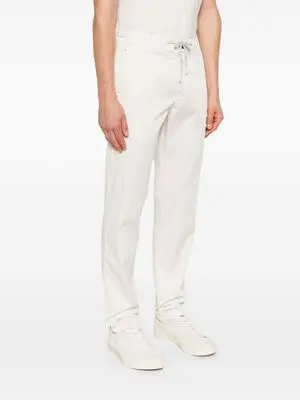 Eleventy Drawstring Trousers - Neutrals