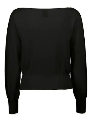 ALLUDE Boat-neck Jumper
