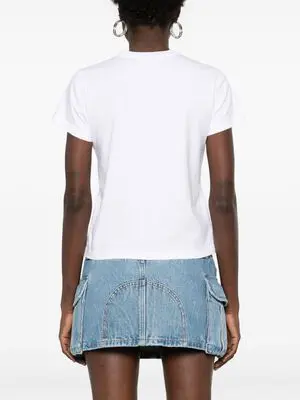 Alexander Wang Logo-embossed T-shirt