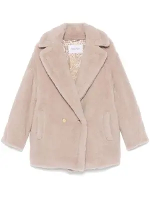 Max Mara Teddy Cuba Coat - Neutrals