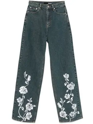 ROTATE BY BIRGER CHRISTENSEN Straight-leg Jeans