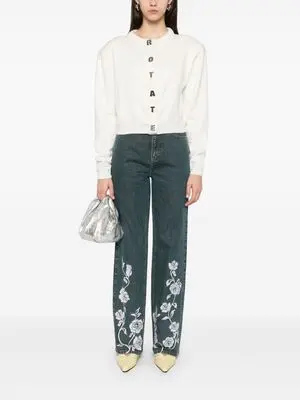 ROTATE BY BIRGER CHRISTENSEN Straight-leg Jeans
