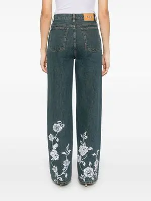 ROTATE BY BIRGER CHRISTENSEN Straight-leg Jeans