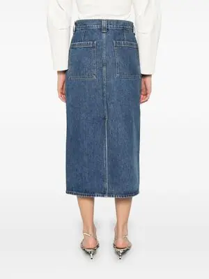 Khaite Genevieve Midi Skirt