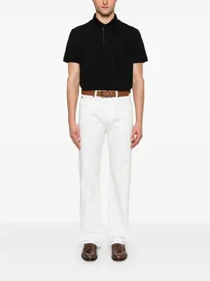 Etro Cotton Polo Shirt - Black