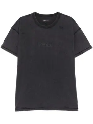 PURPLE BRAND Logo-print T-shirt