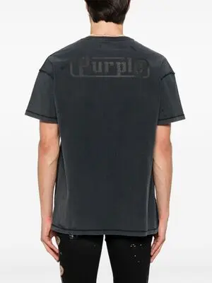 PURPLE BRAND Logo-print T-shirt