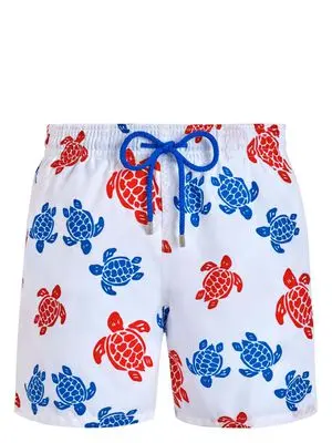 Vilebrequin Printed Swim Shorts - White