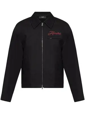 Amiri Logo-embroidered Jacket