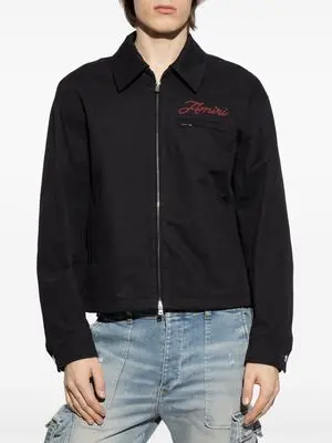 Amiri Logo-embroidered Jacket