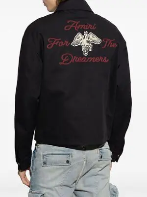 Amiri Logo-embroidered Jacket