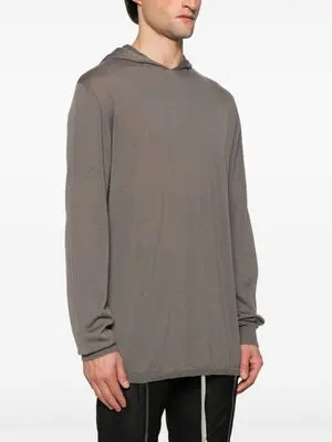 Rick Owens Fine-knit Hoodie