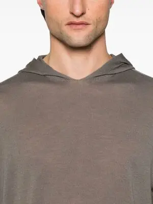 Rick Owens Fine-knit Hoodie