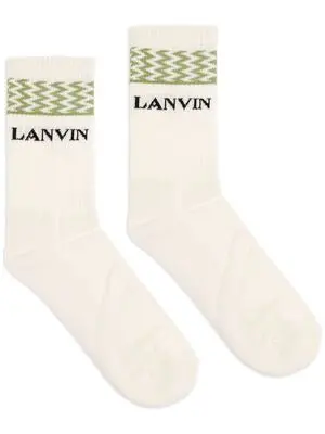 LANVIN Curb Crew Socks