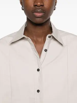 Remain Birger Christensen Pintuck Shirt - Neutrals