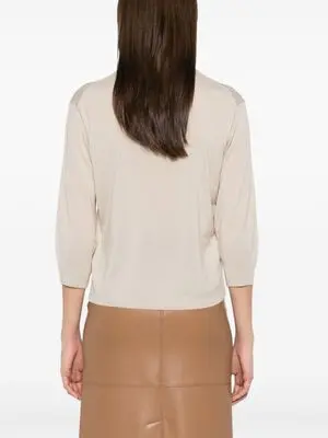Max Mara Amici Sweater - Neutrals