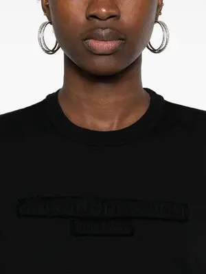 Alexander Wang Logo-embossed T-shirt