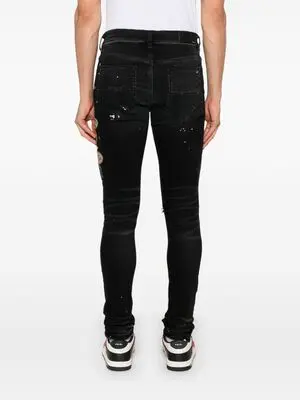 Amiri Patch-detailing Skinny Jeans
