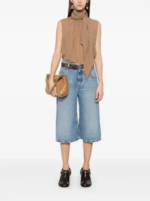 Stella McCartney Denim Shorts - Blue