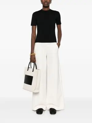 Max Mara Fagiani Trousers - White