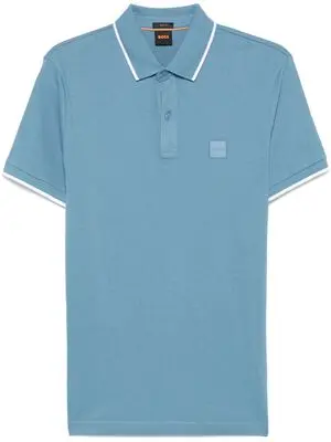 BOSS Logo-patch Polo Shirt