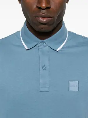 BOSS Logo-patch Polo Shirt