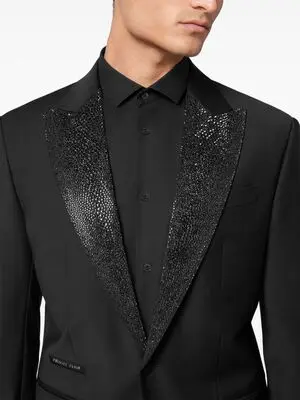 Philipp Plein Rhinestone-embellished Blazer