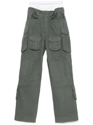 Alexander Wang Logo-waistband Cargo Pants