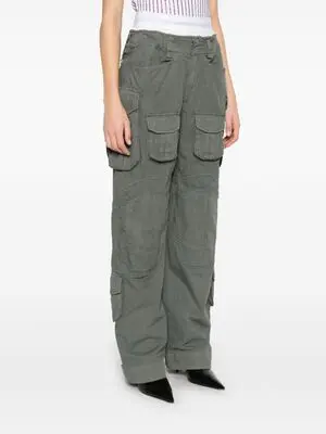 Alexander Wang Logo-waistband Cargo Pants