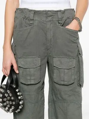 Alexander Wang Logo-waistband Cargo Pants