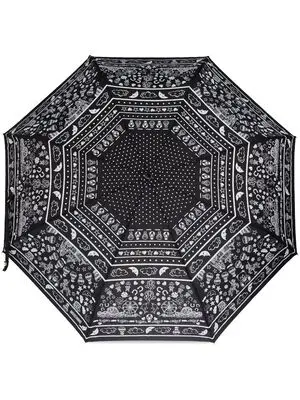 Moschino Graphic-print Umbrella - Black