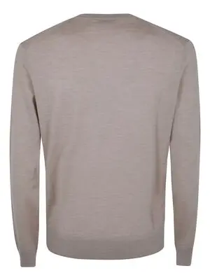 TOM FORD Wool Crew-neck Sweater - Neutrals