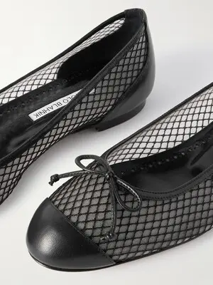 Manolo Blahnik Capbalme Ballet Flats