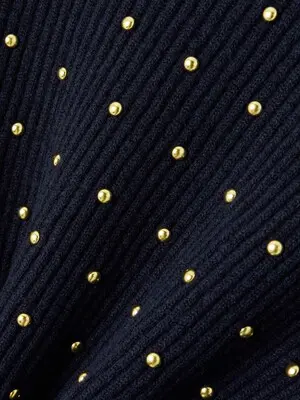 Chloé Studded Ribbed Sweater