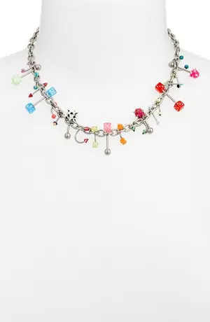 VIDAKUSH Piercing Chain Necklace