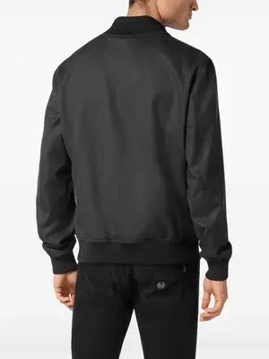 Philipp Plein Wool Bomber Jacket