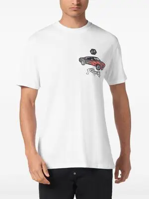 Philipp Plein Cars Racing T-shirt - White