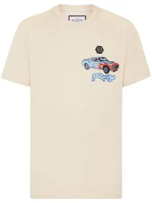Philipp Plein Cars Racing T-shirt - Neutrals