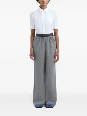 Marni Gingham-patterned Trousers