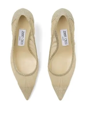 JIMMY CHOO 85mm Love Pumps - Neutrals