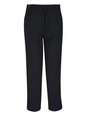 Vince Velvet-trim Cropped Trousers
