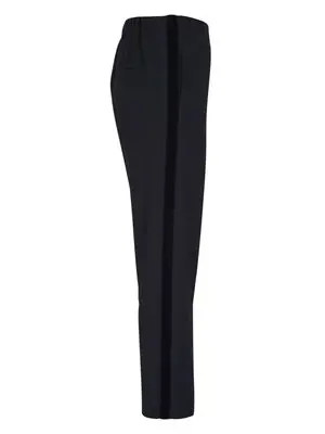 Vince Velvet-trim Cropped Trousers