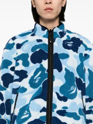 A Bathing Ape® Abc Camo Boa Ripstop Reversible Jacket - Blue