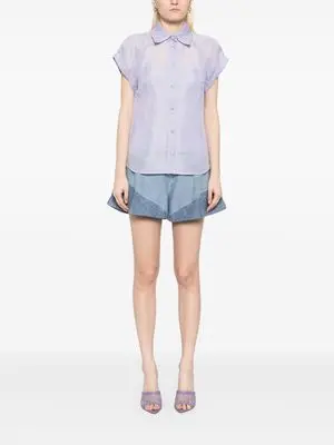 Zimmermann Crush Fitted Blouse