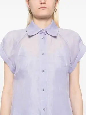 Zimmermann Crush Fitted Blouse