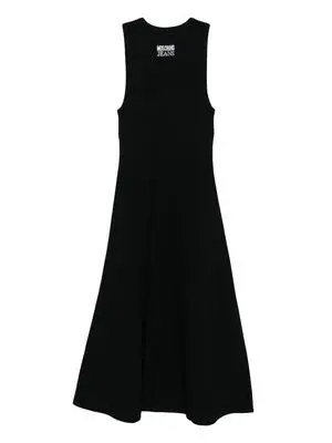 Moschino Ribbed-knit Midi Dress