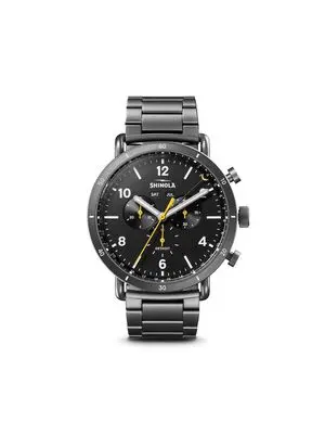 Shinola Canfield Sport 45mm Watch - Black